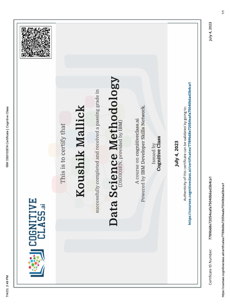 Data Science Methodology | PDF