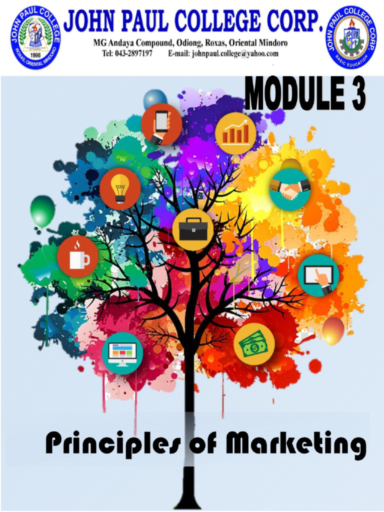 MODULE 3. Principles of Marketing | PDF | Marketing | Focus Group