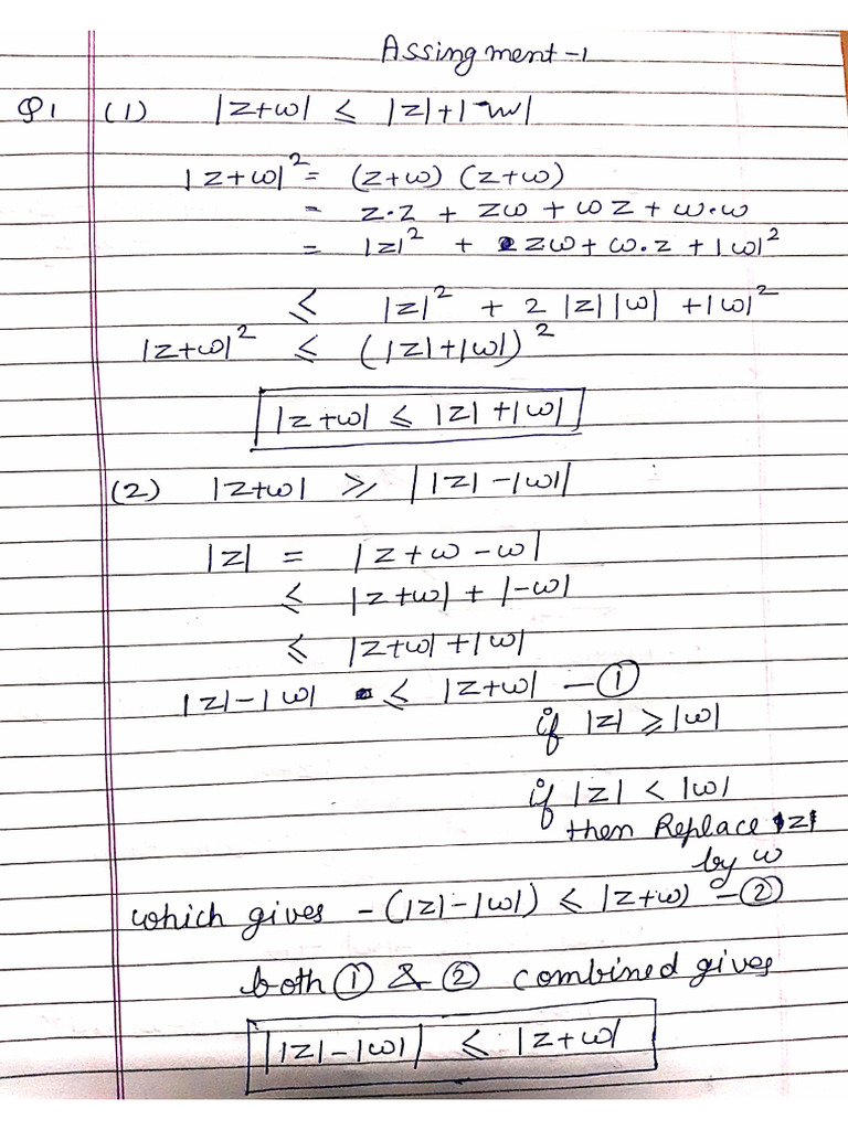 Assignment 6 Soln | PDF