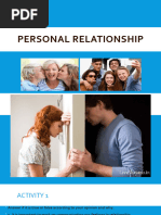 Perdev q2 Lesson3 Personal-Relationship | PDF | Attachment Theory | Interpersonal Relationships