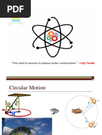 Circular Motion Formula Sheet Class11 | PDF