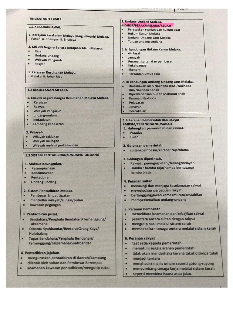 Sejarah F4 Pdf