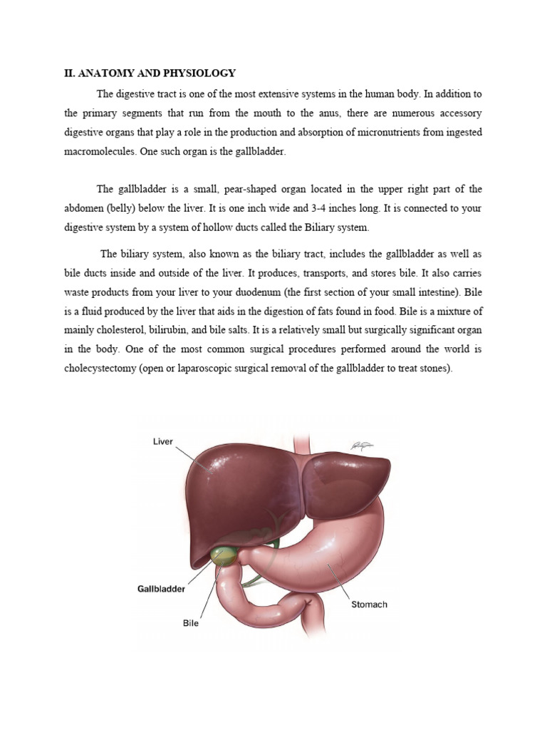 Anaphy & Patho - Cholelithiasis | PDF | Gallbladder | Bile