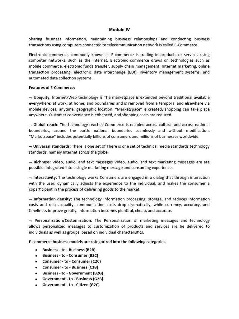 Itm - Module IV | PDF | Osi Model | Computer Network