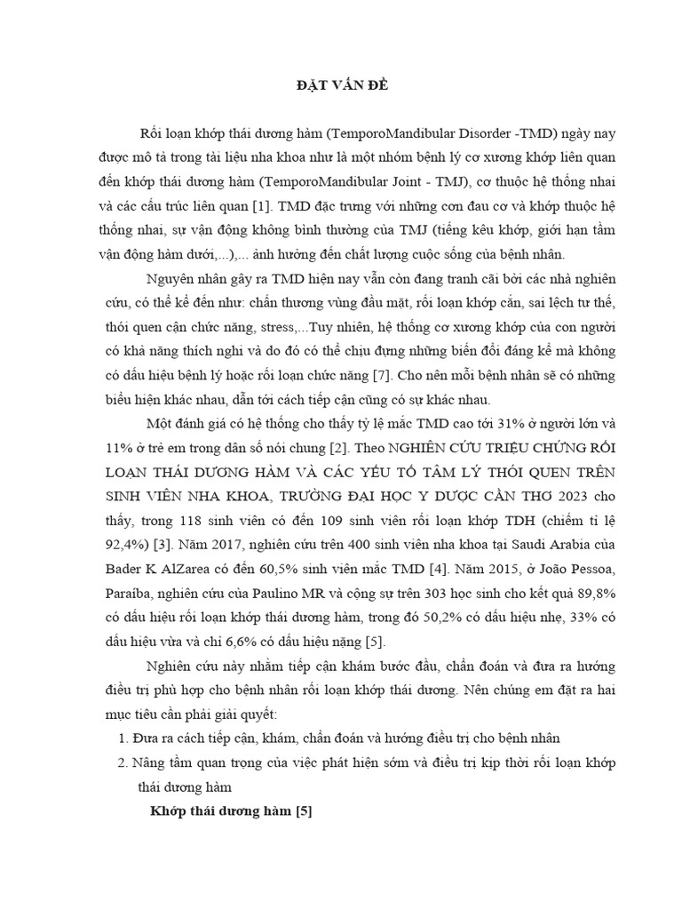 rối loạn KTDH Demo BLABLA | PDF