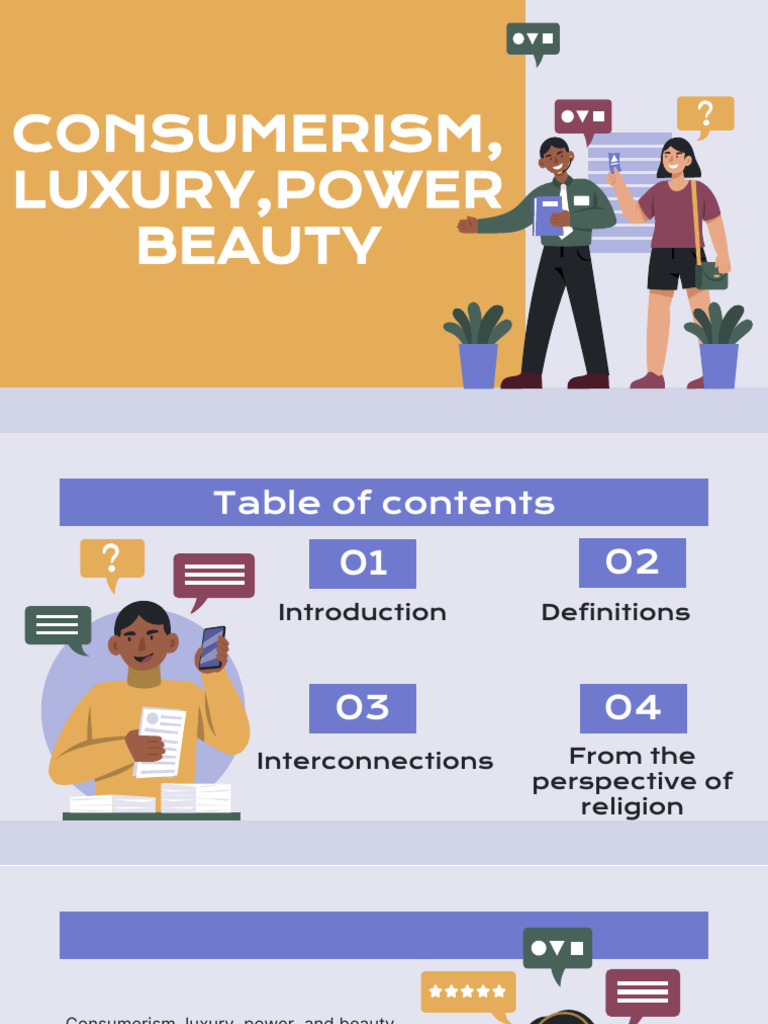 Consumerism | Download Free PDF | Consumerism | Beauty