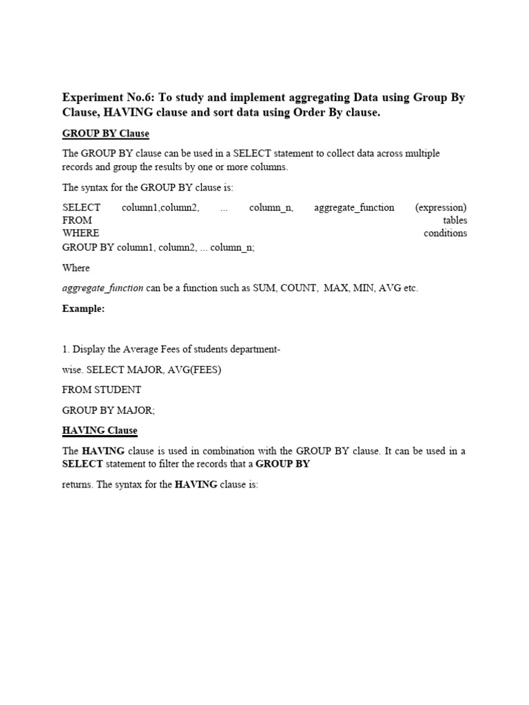 Cse2074 DBMS Lab Manual | PDF | Table (Database) | Sql