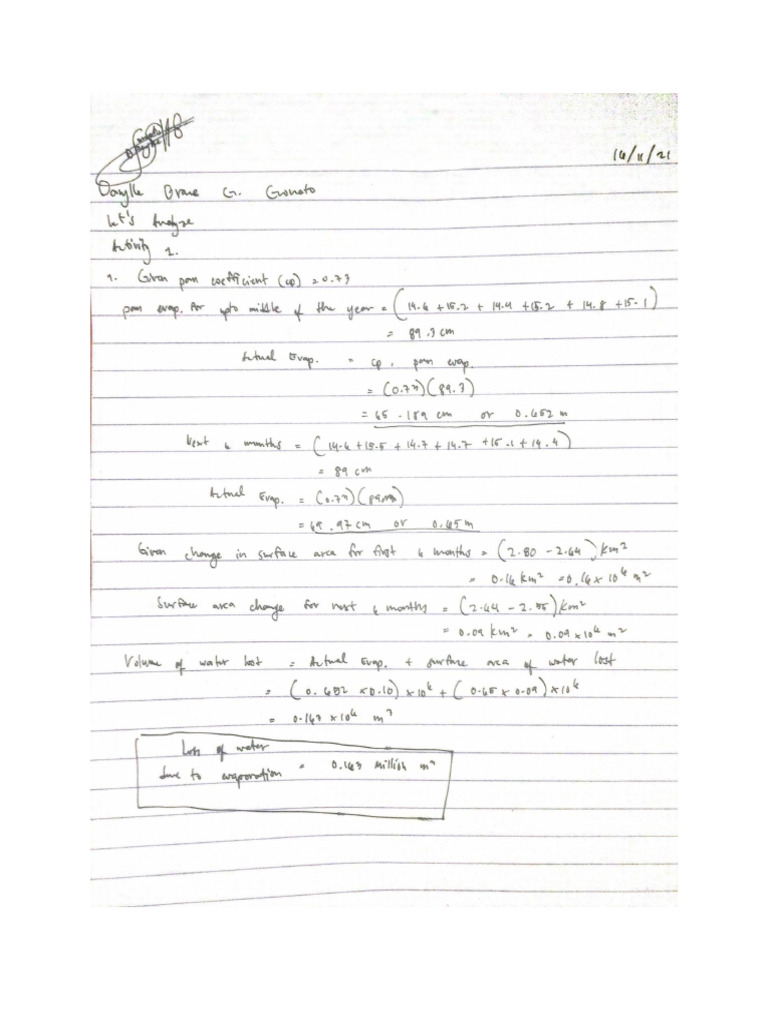 Gonato Exercise 4 | PDF