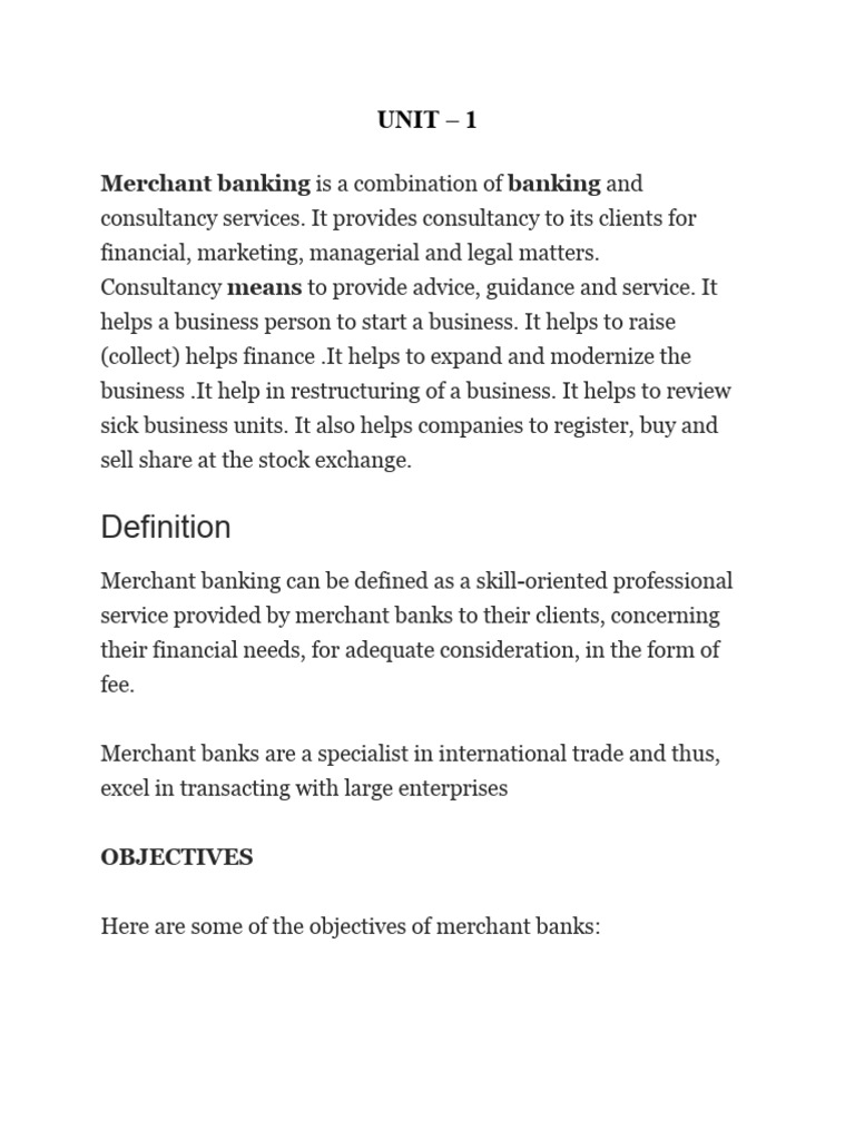 Unit 1 financing options | PDF | Initial Public Offering | Derivative ...