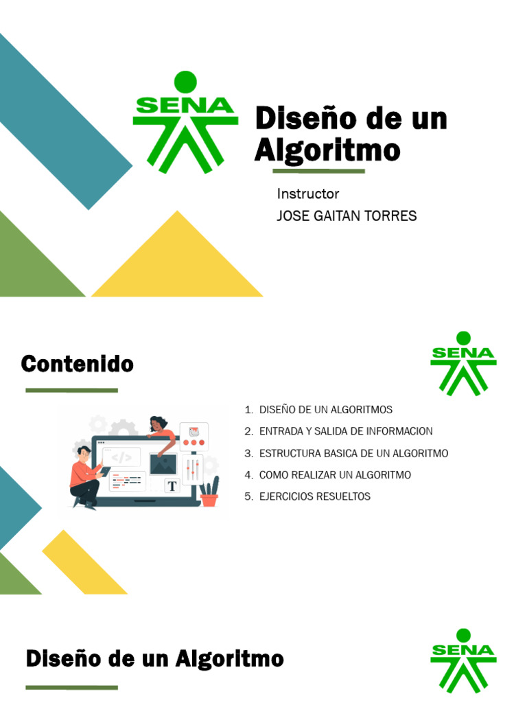 2 Diseño Algoritmos Pdf Algoritmos Almacenamiento De Datos De La Computadora