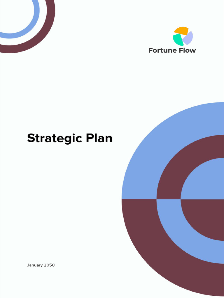 Simple Strategic Plan Template | PDF | Strategic Management | Innovation