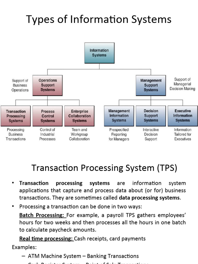 Types of IS | PDF | Software Testing | Software Development Process