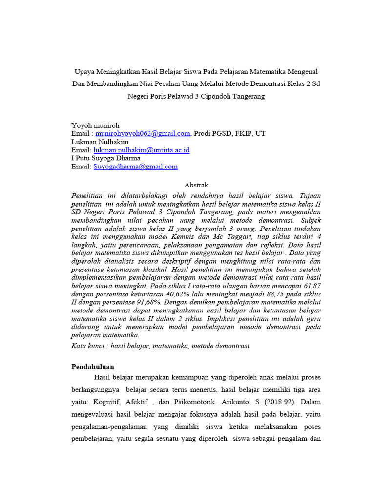 Karil Baru Yoh | PDF