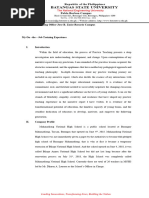 Inset Proposal 2024 2025 | PDF | Teachers | Learning