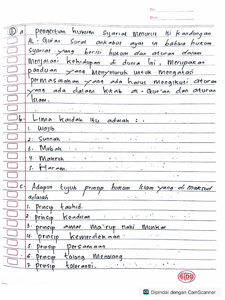 Penyelesaian Tugas 2 Mapel PAI | PDF