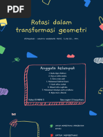 Rumus dan Contoh Rotasi Geometri | PDF