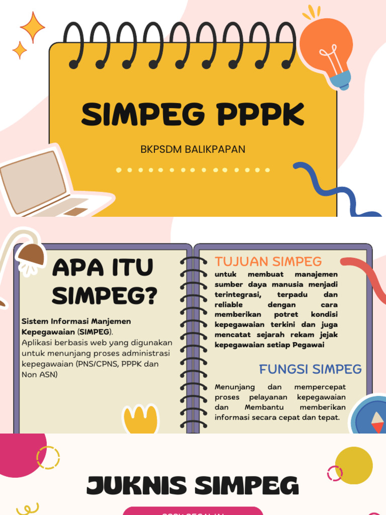 Panduan SIMPEG PPPK Balikpapan | PDF