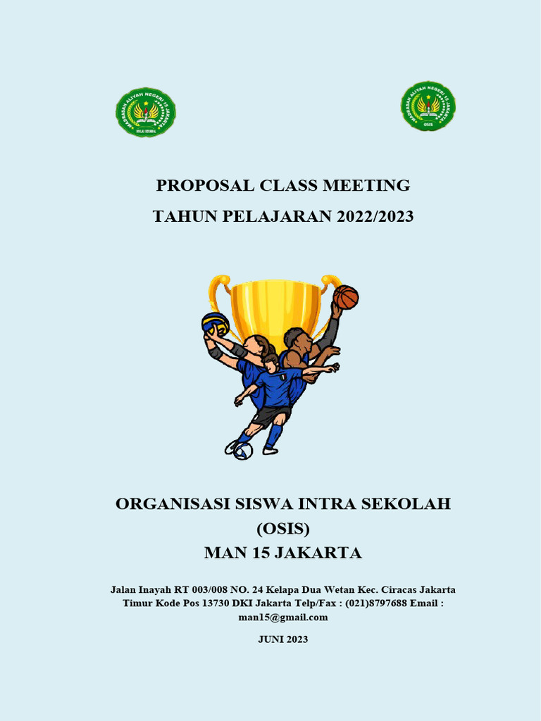 Proposal Class Meeting | PDF