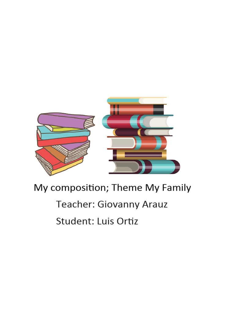 Composición sobre mi familia y mascotas | PDF