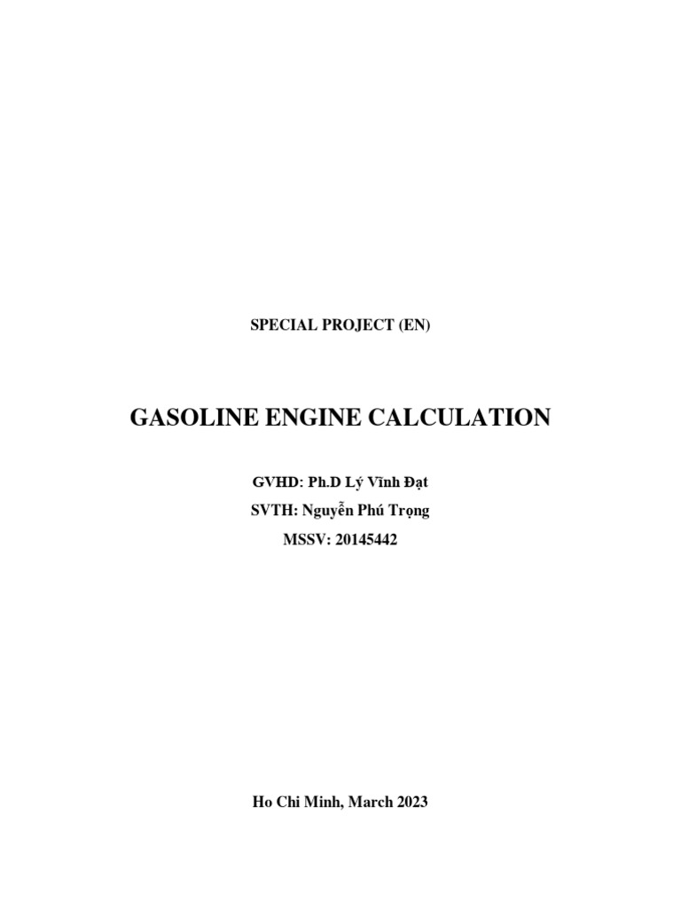 TTDC | PDF | Energy Technology | Engine Technology