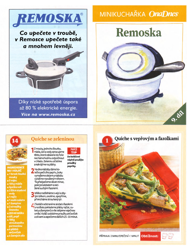 REMOSKA - MINIKUCHAŘKA OnaDnes | PDF