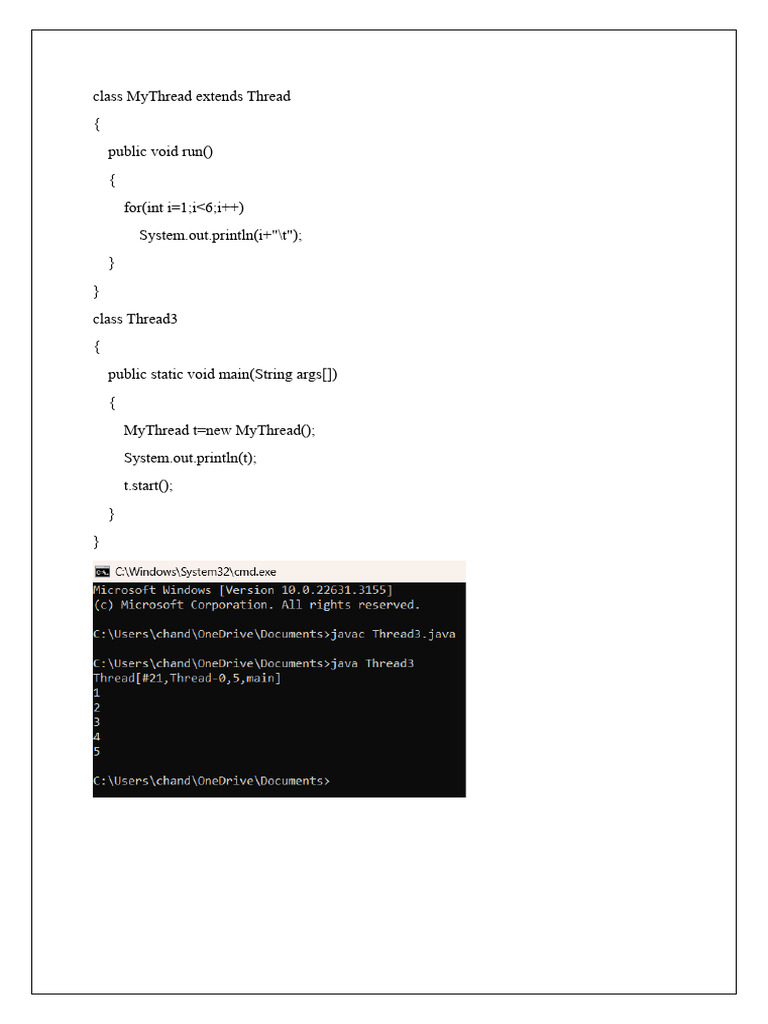Creating Thread | PDF Creating Thread | PDF