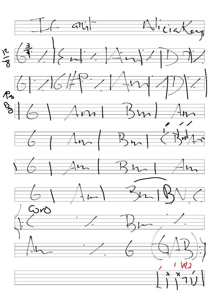 If Ain't Got You - Alicia Keys | PDF