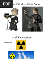 The Life and Work of Marie Curie | PDF | Marie Curie | Nuclear Chemistry