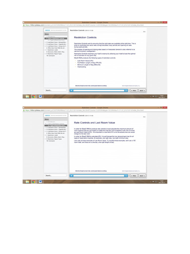 Restriction Control | PDF
