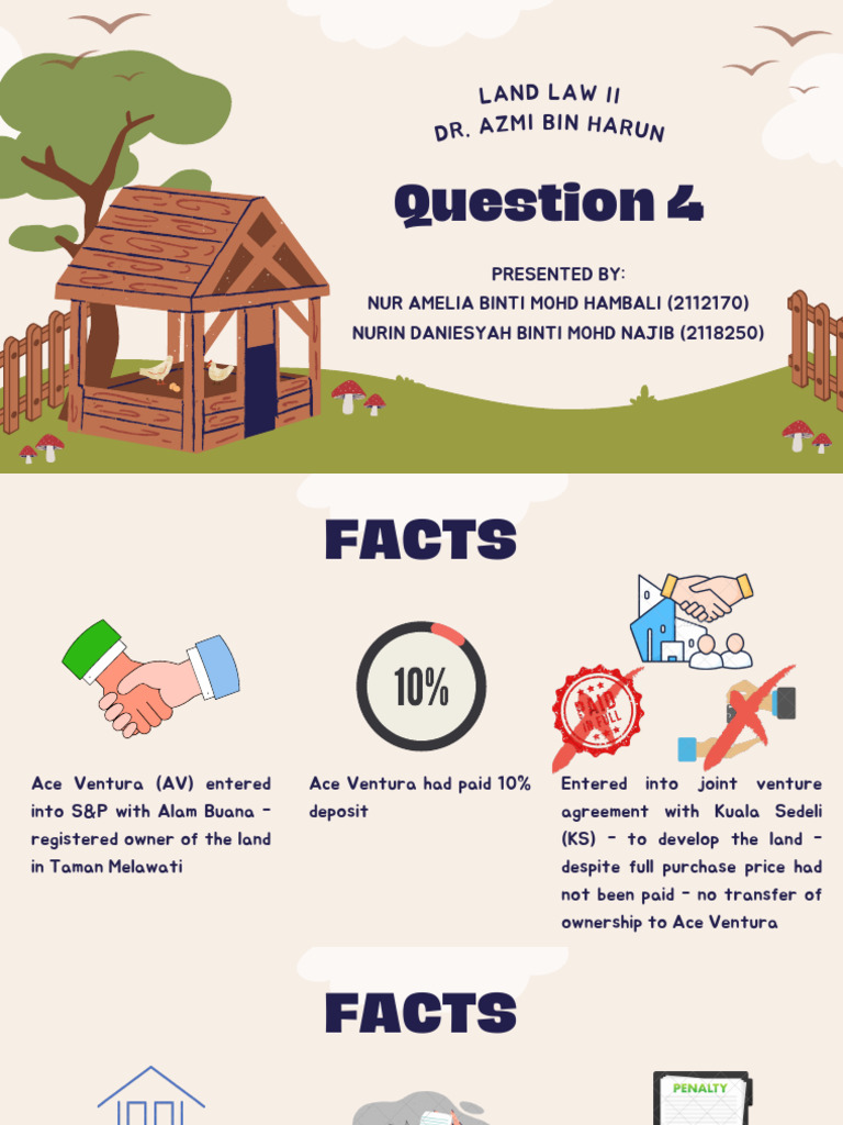 Land Law II Presentation | PDF | Interest | Common Law