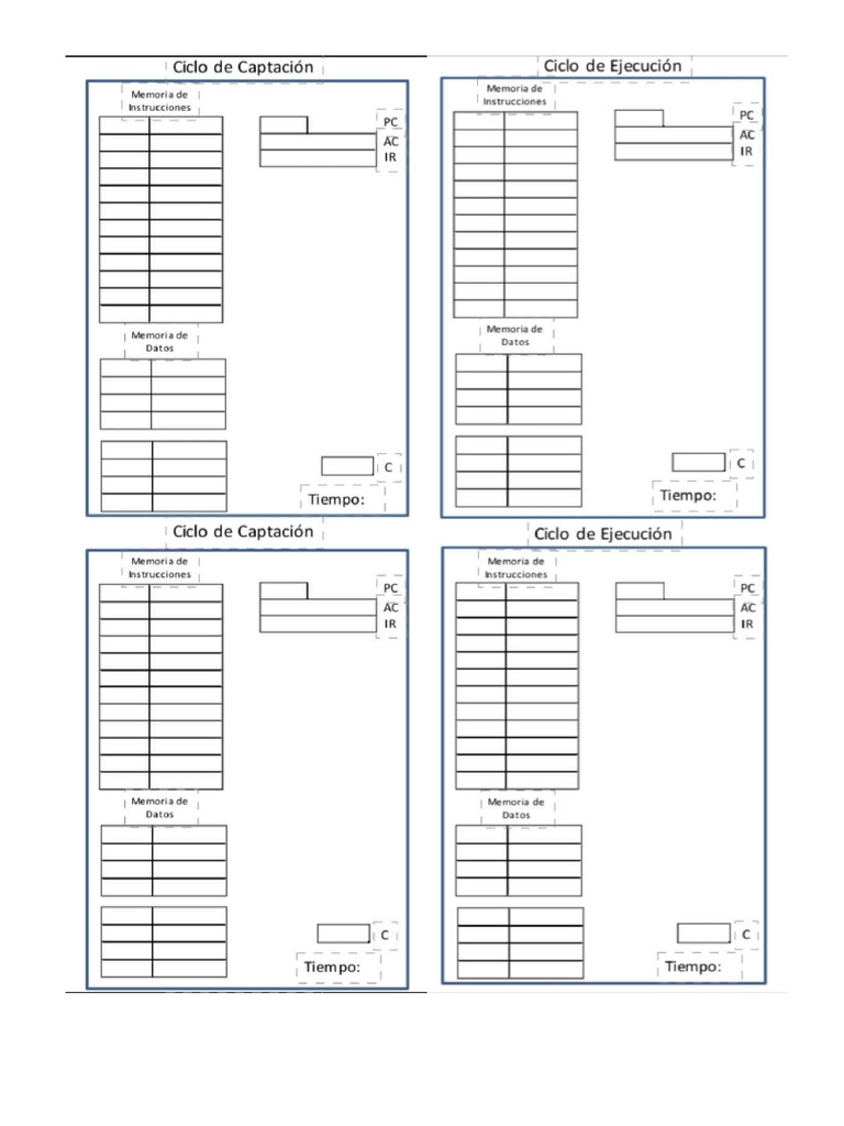 Unidad de Control Formato | PDF