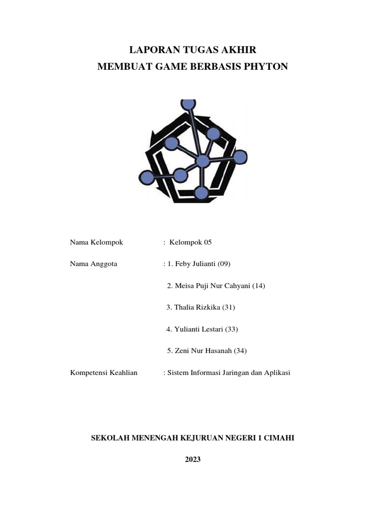 Laporan Tugas Akhir Pembuatan Game | PDF | Komputer