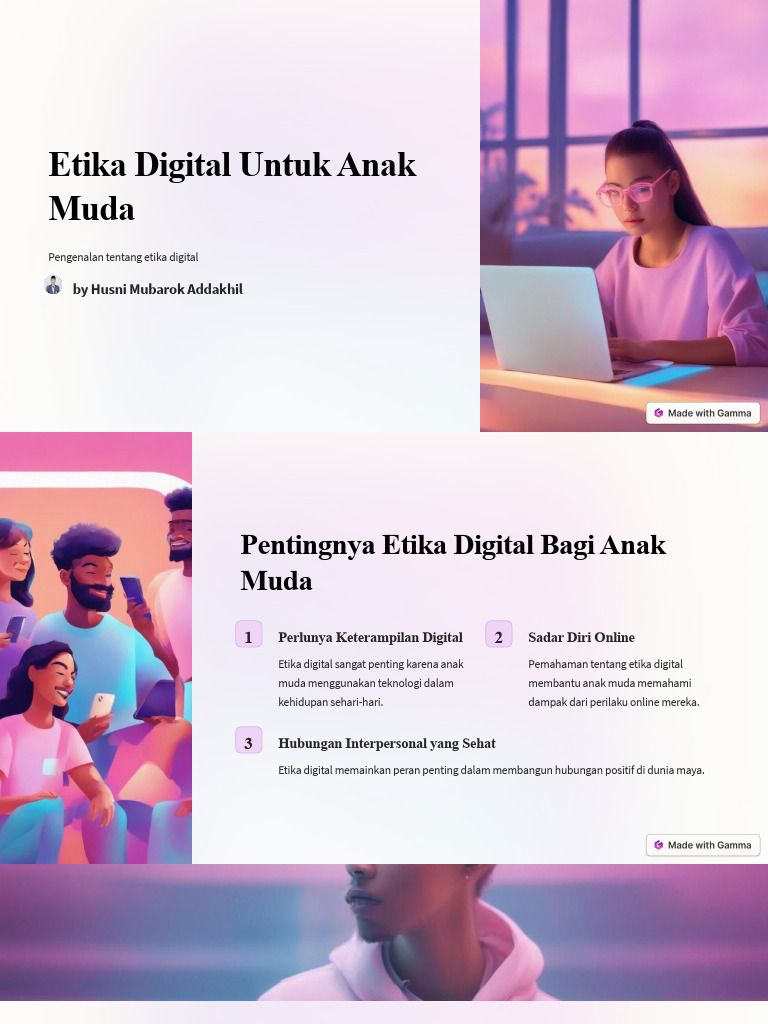 Etika Digital Untuk Anak Muda | PDF