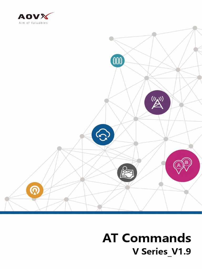 AT Commands: V Series - V1.9 | PDF | Bluetooth | Computer Engineering