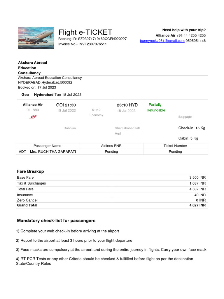 PIA Flight Ticket Confirmation Details | PDF | Aviation