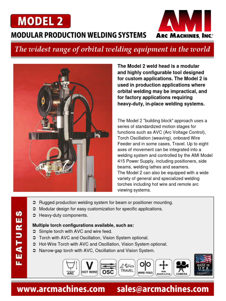 The Widest Range of Orbital Welding Equipment in The World: Multiple ...