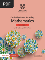 Cambridge Lower Secondary Maths Stage 9 Student's Book (2ed) (Collins) | PDF