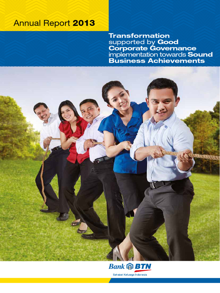 BBTN Annual Report 2013 | PDF | Banks | Business