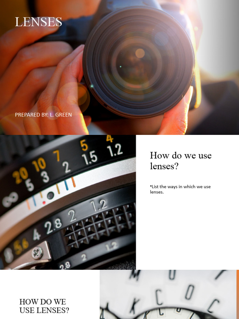 Lenses | PDF | Optics | Imaging