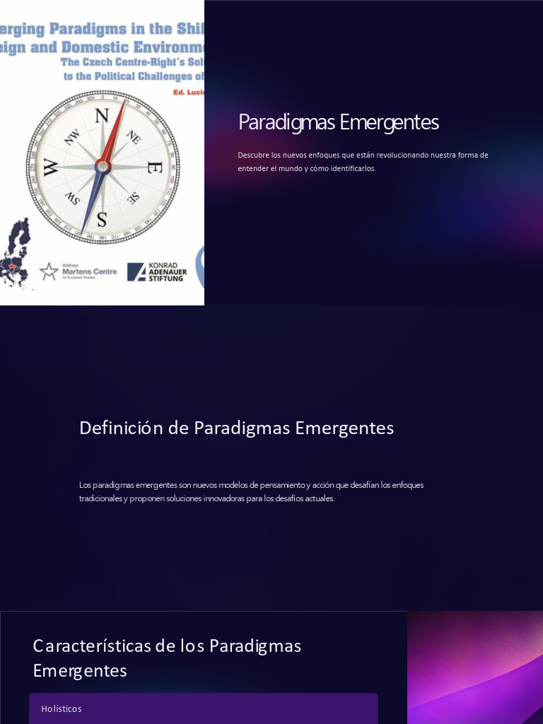 Paradigmas Emergentes: Nuevas Soluciones Innovadoras | PDF | Paradigma ...