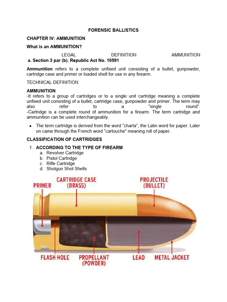 Forensic Ballistics | PDF | Cartridge (Firearms) | Bullet
