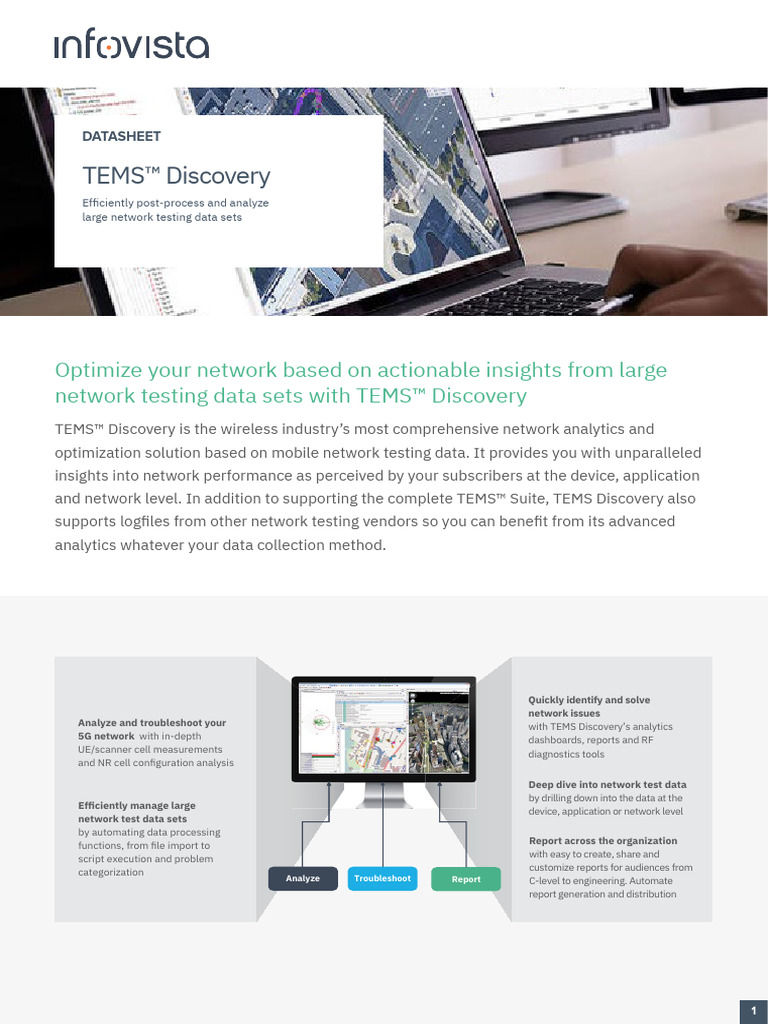 Tems Discovery Datasheet 0 | PDF | Analytics | Automation