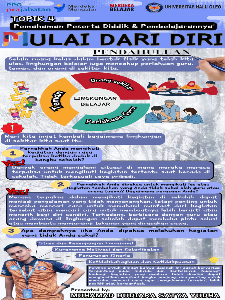 Topik 4 PPDP. Mulai Dari Diri | PDF