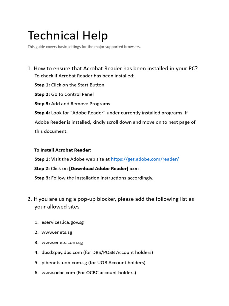 Technicalhelp | PDF | Computing | Software