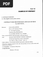 Draft of CIF Contract | PDF | Bill Of Lading | Invoice