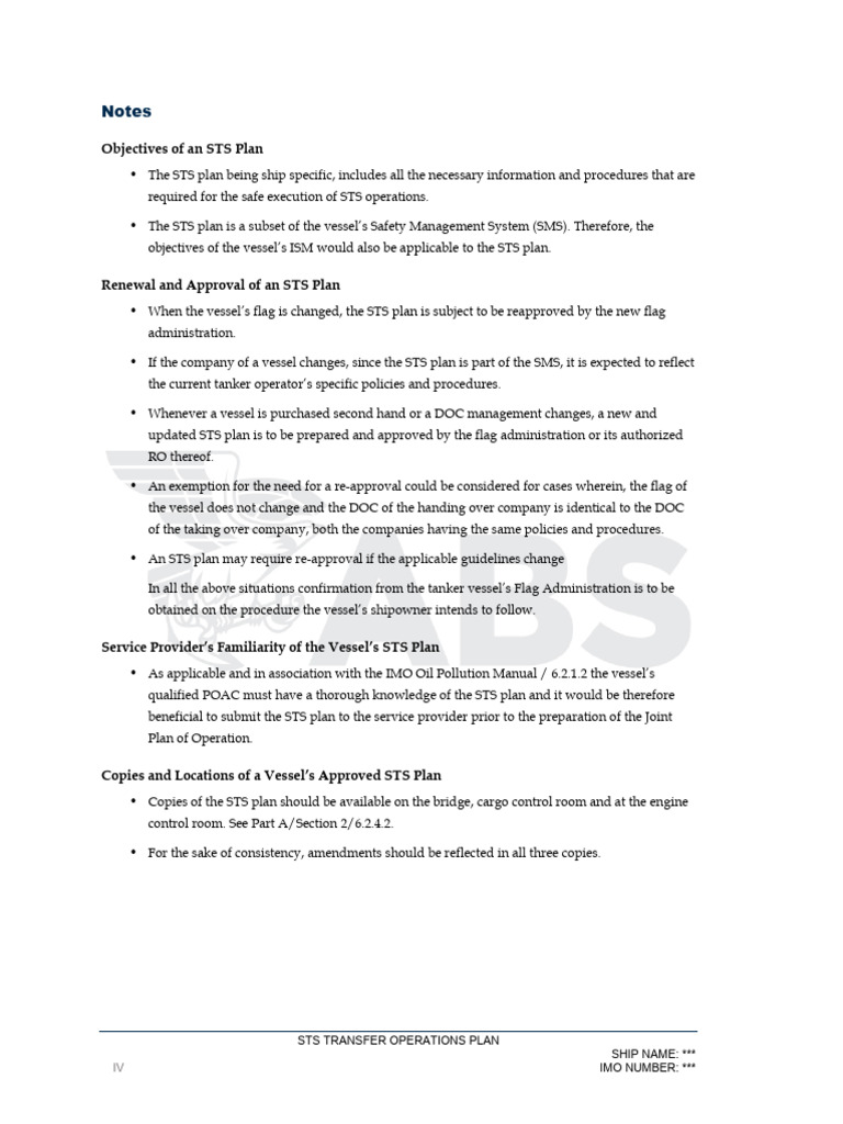 STS-Transfer-Operations-Plan 4-10 | PDF | Ships | Shipping