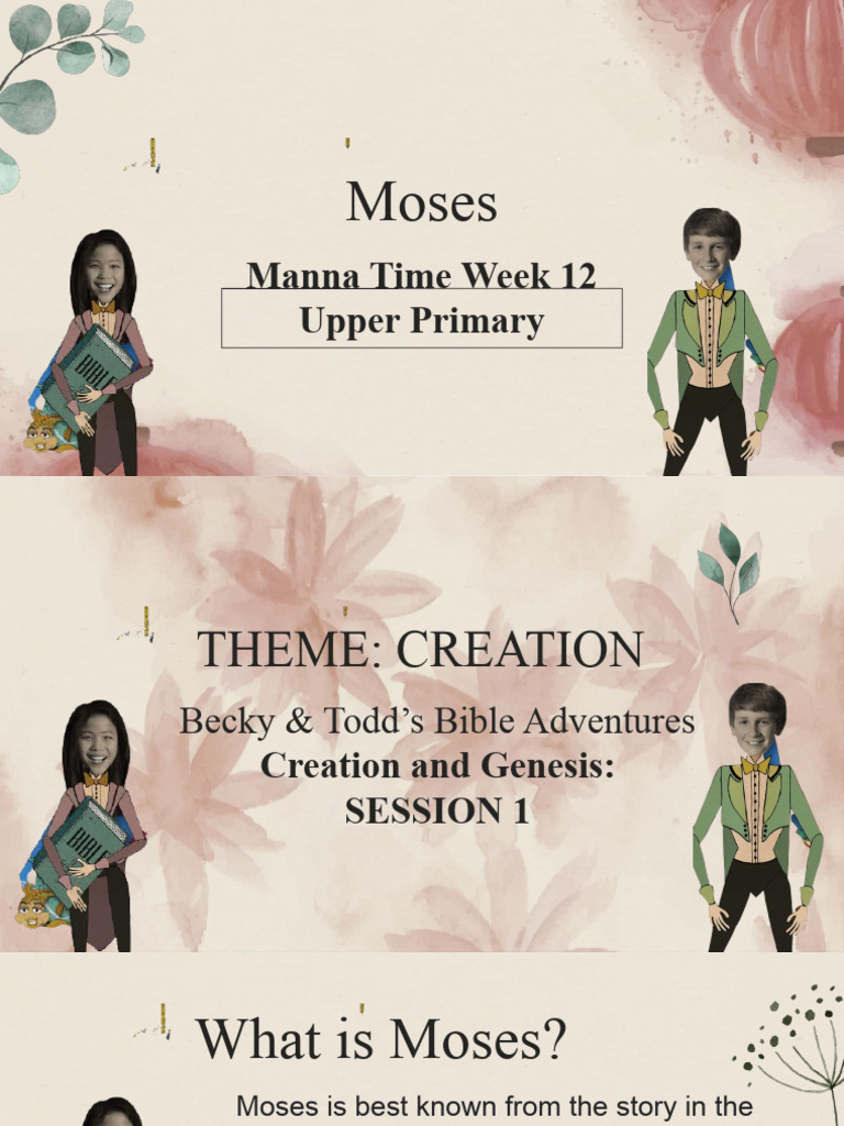 Week 12 - Moses | PDF | Religion & Spirituality