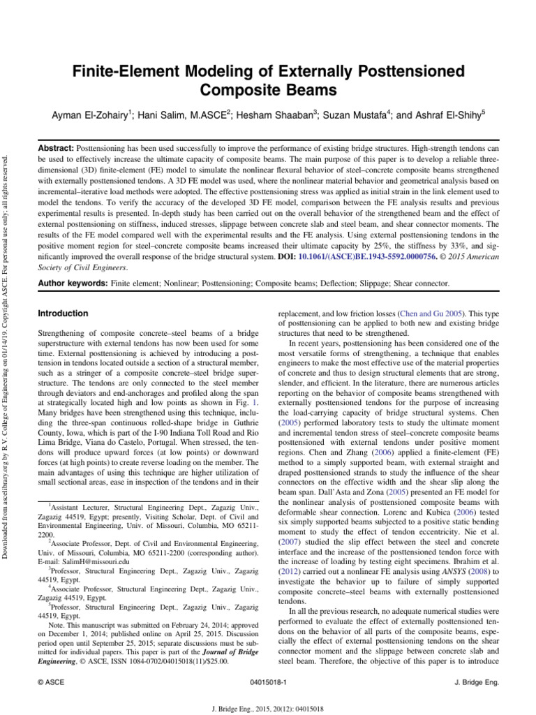 Finite Elements Analysis | PDF | Beam (Structure) | Deformation (Engineering)