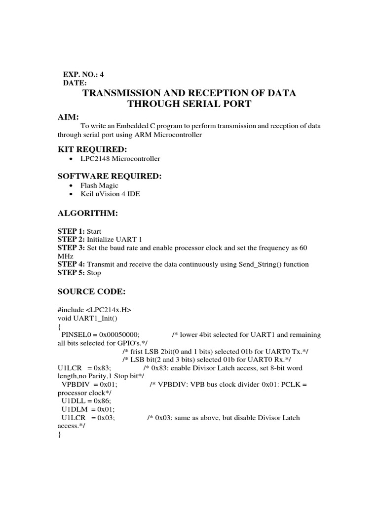 CYCLE_3 | PDF | Microcontroller | Embedded System