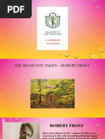 The Road Not Taken by Robert Frost | PDF